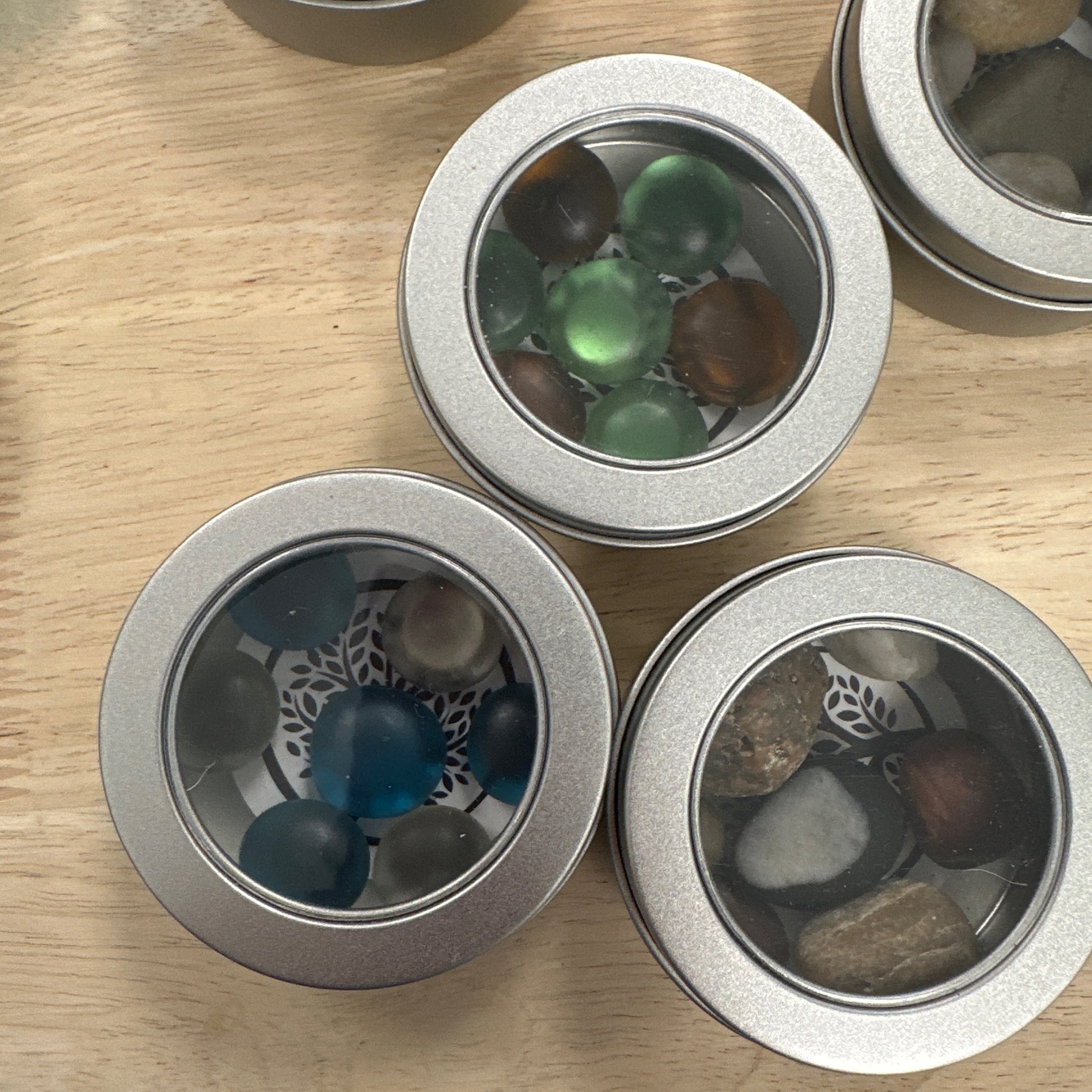 Hilltop magnets, assorted Sea Glass & Pebble | PIGMENT Monica Reeve